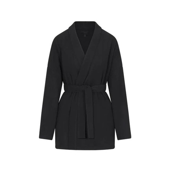 SKIMS | Jackets & Coats | Skims Fleece Wrap Jacket Skims Lounge Wear ...
